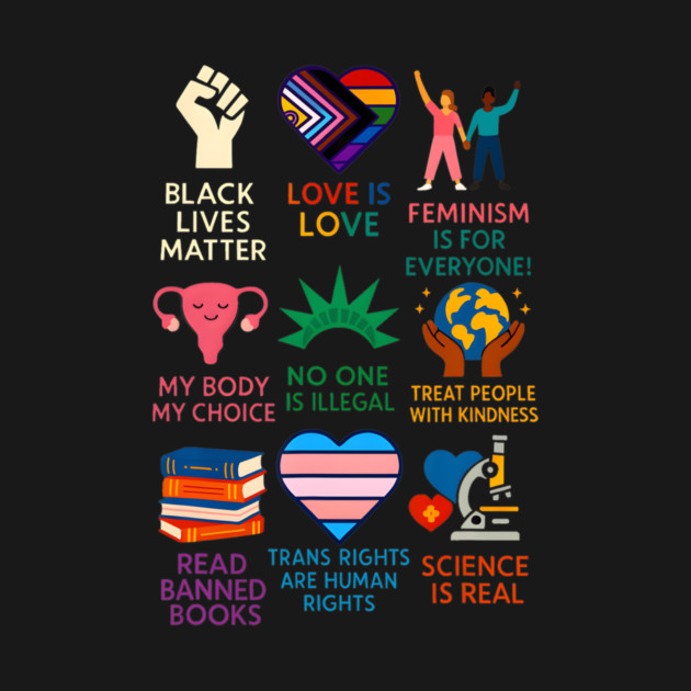 Blm Hu Rights Trans Science Books Lgbtq Kindness - Human Rights ...