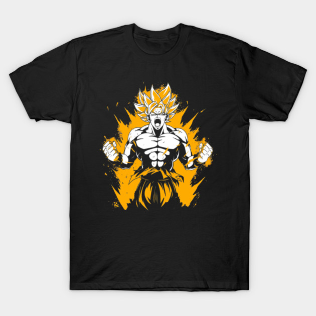 Super Saiyan Goku Dragon Ball Z - Goku - T-Shirt | TeePublic