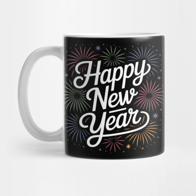 Happy New Year Party Supplies 2026 Family Matching Fireworks - Happy ...