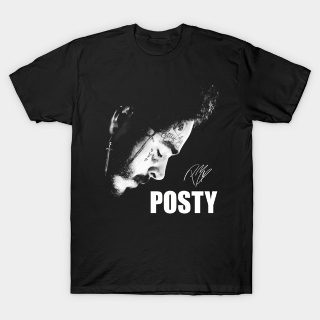 Logo Singer Posty Vintage Concert Country Tour Fan - Post Malone - T ...