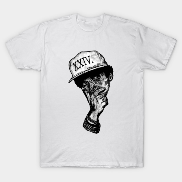 Bruno mars XXIV VINTAGE - Rapper - T-Shirt | TeePublic