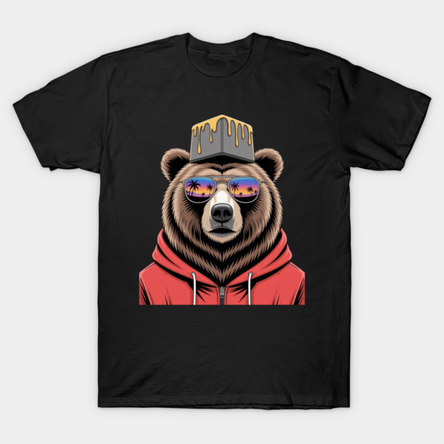 Melty Cheese Grater Helmet Bear - Melty Cheese Grater Helmet Bear - T ...