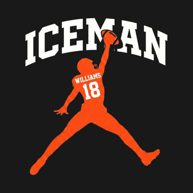 Caleb Williams Iceman 18 Jumpman - Caleb Williams - T-Shirt | TeePublic
