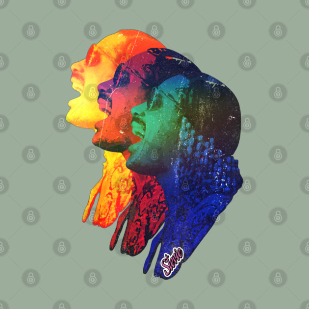 Stevie wonder tracer - Stevie Wonder - T-Shirt | TeePublic