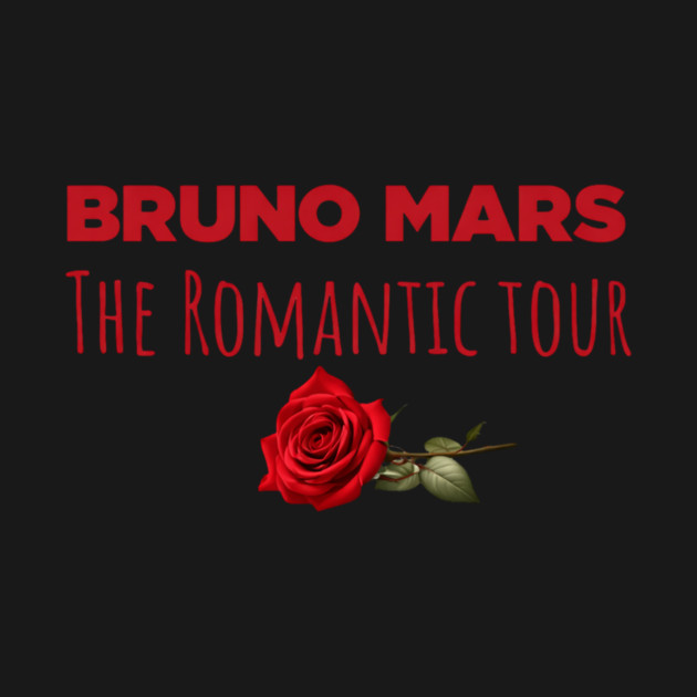 Bruno Mars The Romantic Tour 2026 - Bruno Mars The Romantic Tour - Bag ...