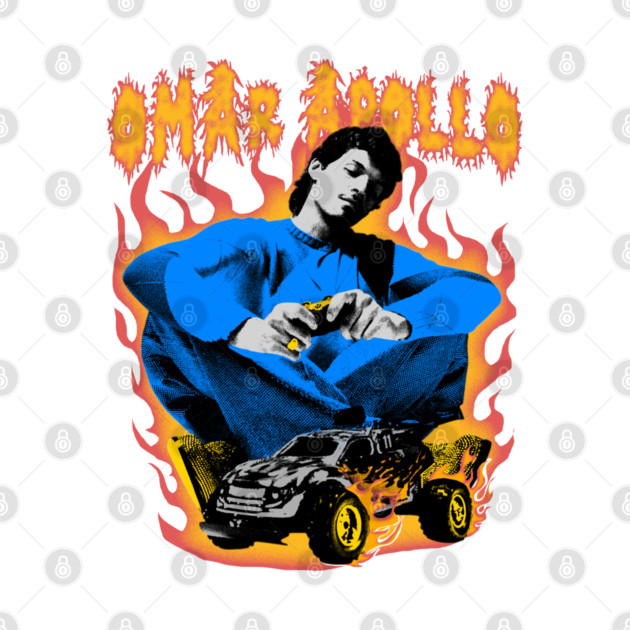 Omar Playing RC - Omar Apollo - T-Shirt | TeePublic