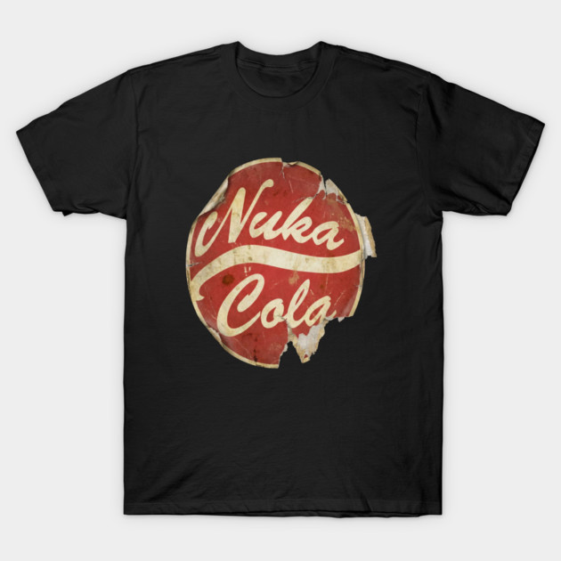 Nuka Cola Label Worn Out Vintage - Nuka Cola - T-Shirt | TeePublic