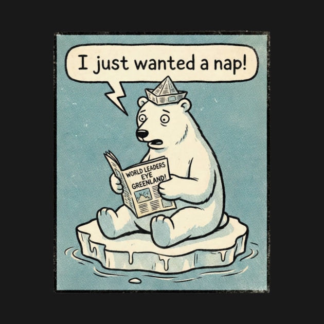 Polar Bear's Nap Interrupted: Climate Change Reality - Greenland - T ...