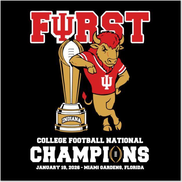 Indiana Hoosiers First 2026 CFP National Champions - Indiana Hoosiers ...