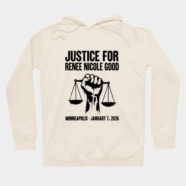 Justice for Renee Nicole Good - Justice For Peanut - Hoodie | TeePublic