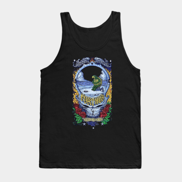 greatful dead old retro rock band aesthetic - Greateful Dead - Tank Top ...