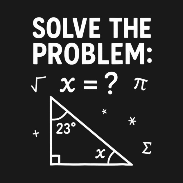 Solve The Problem Do The Math 67 Teacher Brainrot - Funny Teacher Meme - T-Shirt | TeePublic
