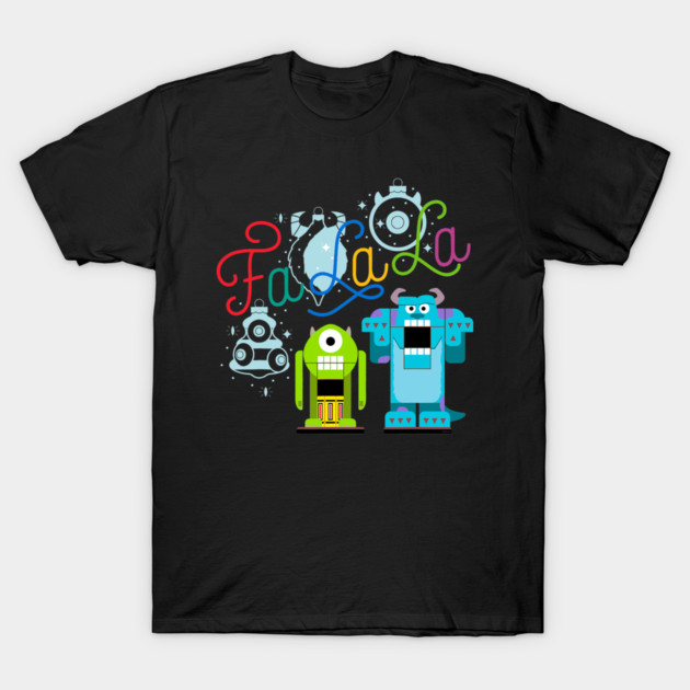 Festive Fun with Mike, Sulley & Fa La Li - Monsters Inc - T-Shirt ...