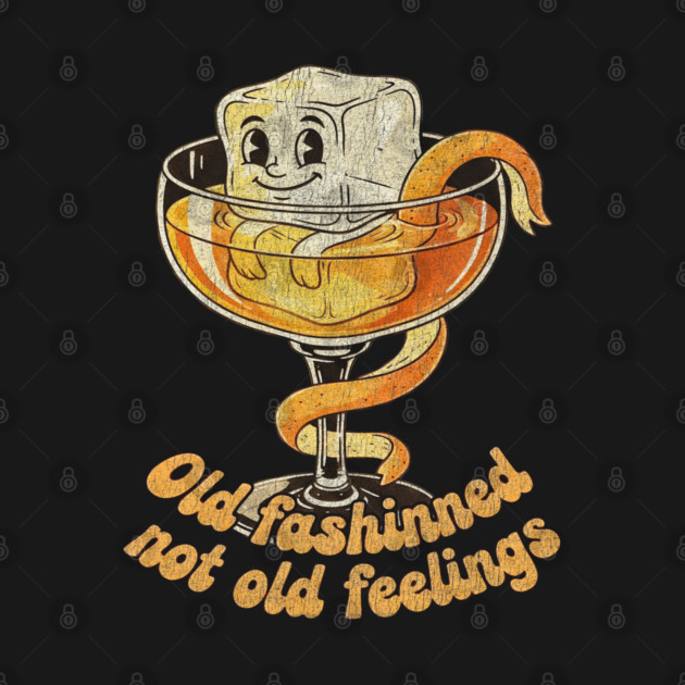 Cocktail Time Old Fashioned - Ice Pun Design - Cocktail - T-Shirt ...