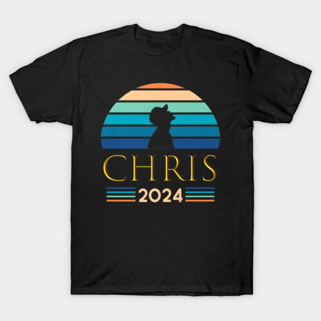 Chris 2024 Chris For - Personalized Name Present - T-Shirt | TeePublic