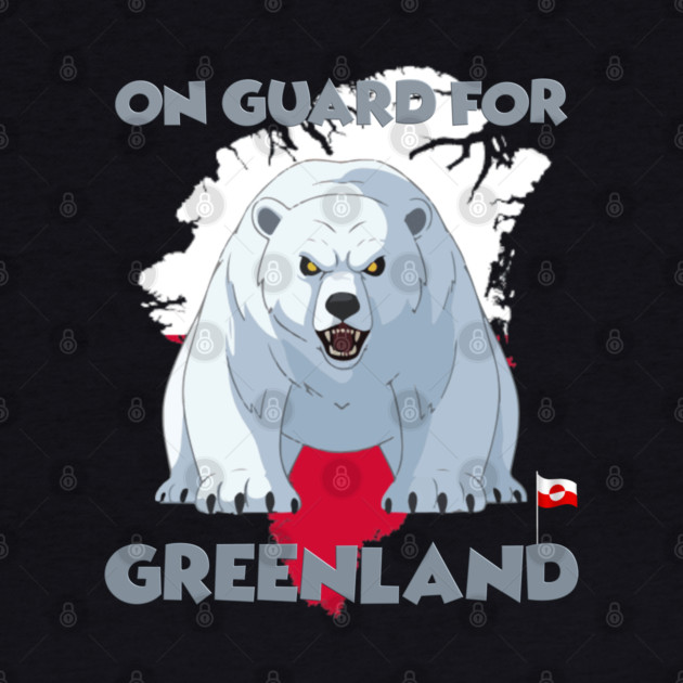 On Guard For Greenland, Greenland, Greenland Flag, Polar Bear, Roaring ...