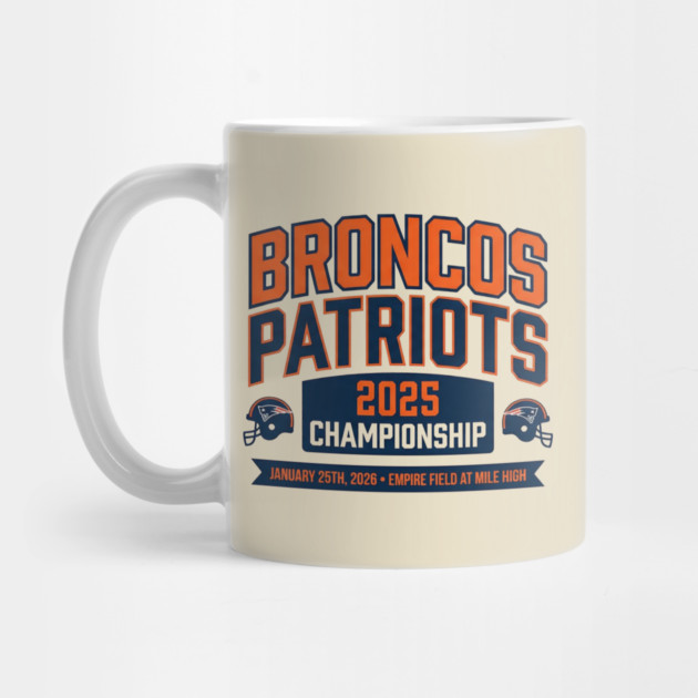 Denver Broncos vs New England Patriots 2026 AFC Championship Game Day ...