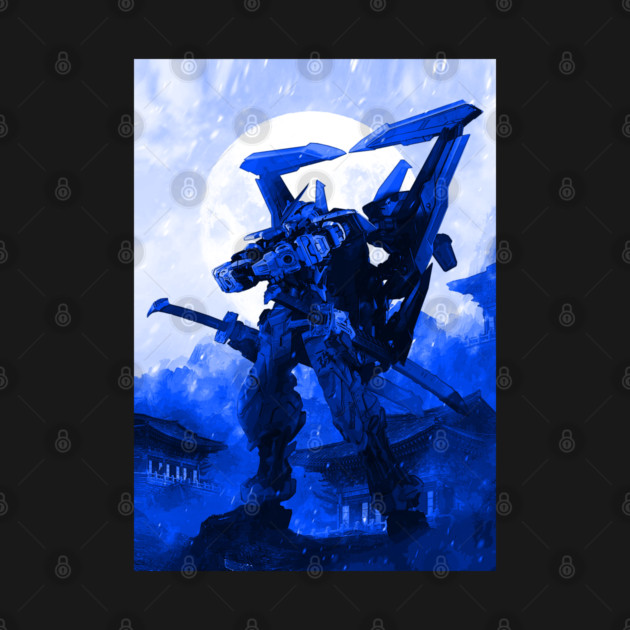 blue armor Astray Red Frame gundam samurai japan - Astray Gundam Seed ...