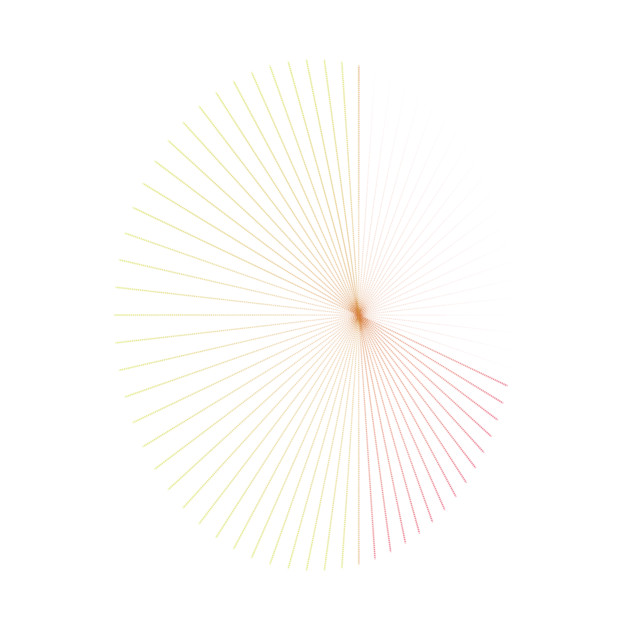 Sunburst Gradient Radial Burst - Illustrator - T-Shirt | TeePublic