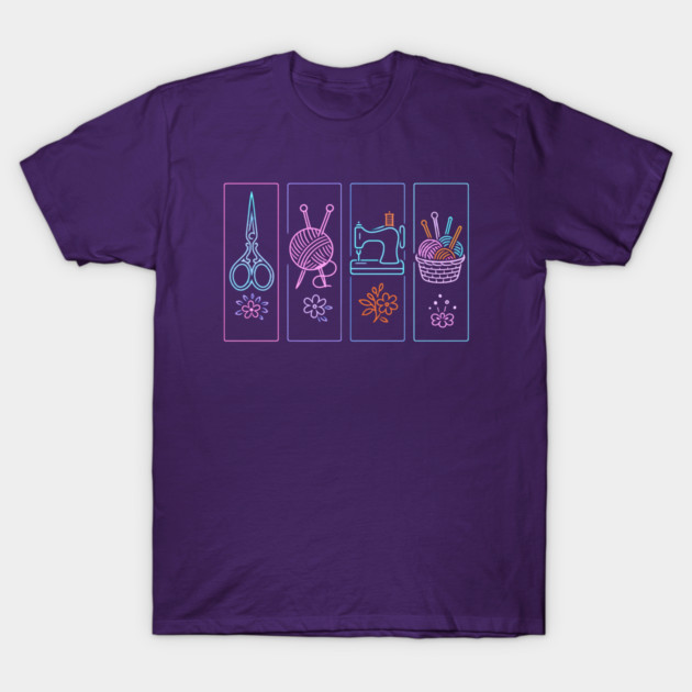 Sewing & Knitting Women - Quilting Sewing - T-Shirt | TeePublic