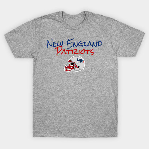 New England Football Skull Logo T00089 - New England Patriots - T-Shirt ...