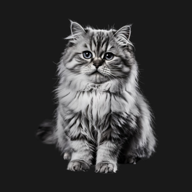 Sad Kitten Meme Standing Cat - Sad Kitten Meme Standing Cat - T-Shirt ...