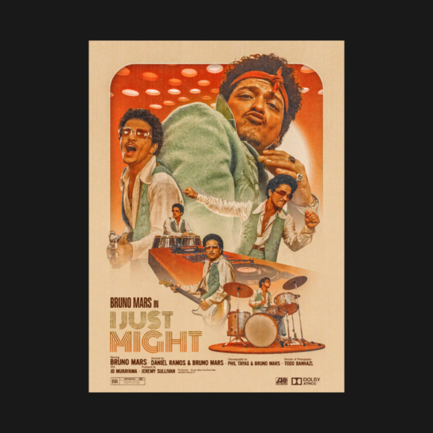 Bruno Mars Vintage - Bruno Mars Vintage - T-Shirt | TeePublic