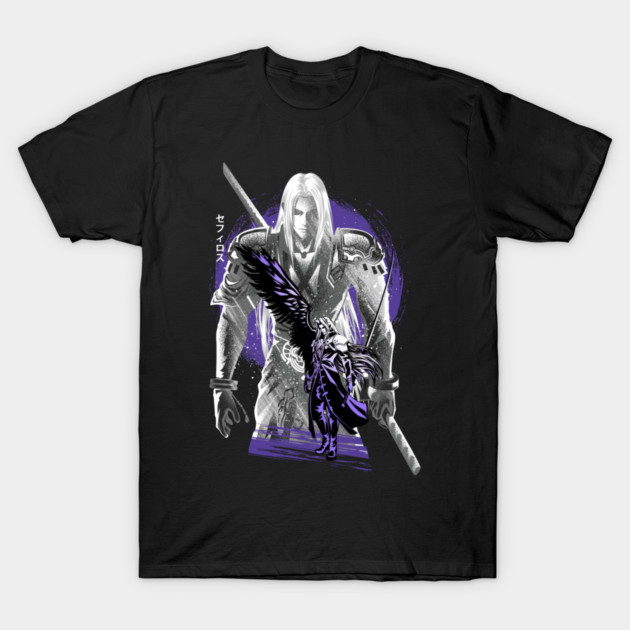 Angel of Death Sephiroth v2 - Angel Of Death Sephiroth V2 - T-Shirt ...