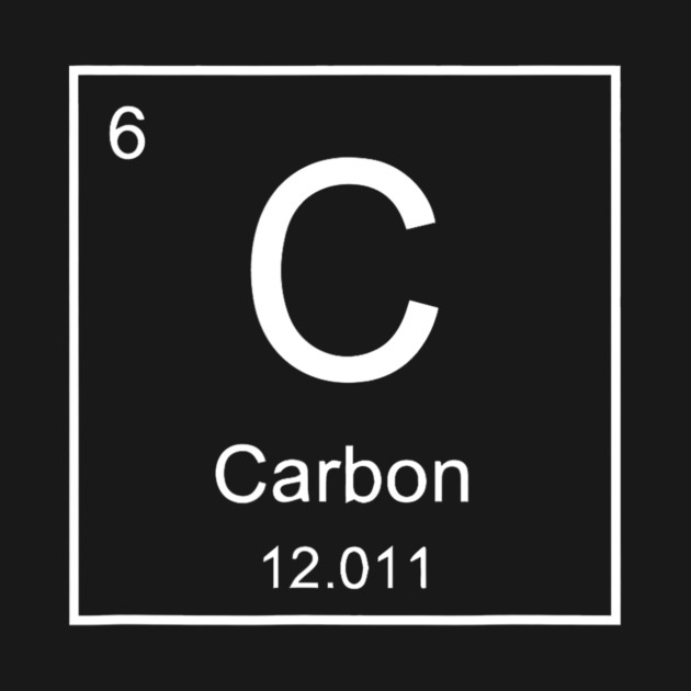 Periodic Table Of Elets Carbon Elet - Carbon Element Present - T-Shirt ...