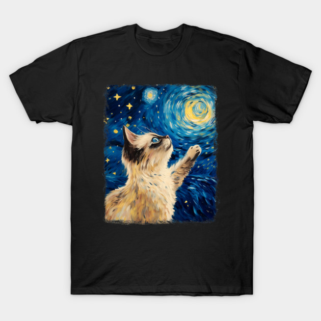 S2 Birman Cat (13) - Birman Cat - T-Shirt | TeePublic