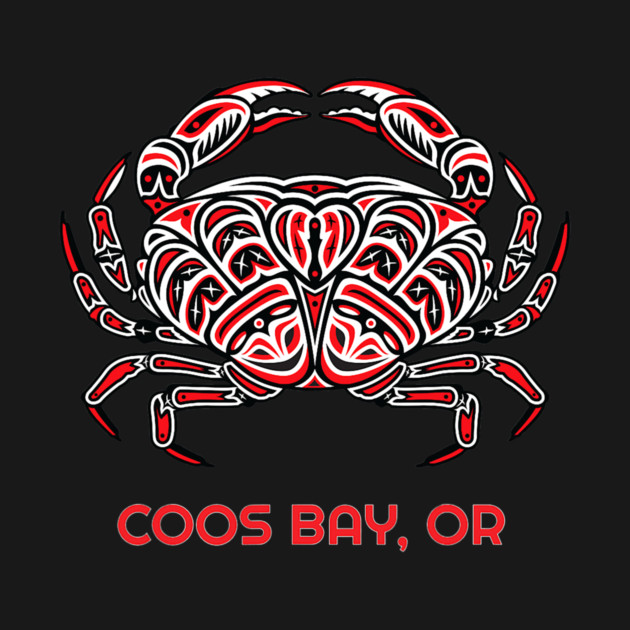Cute Crab Coos Bay Oregon Dungeness Crab Native American - Native ...