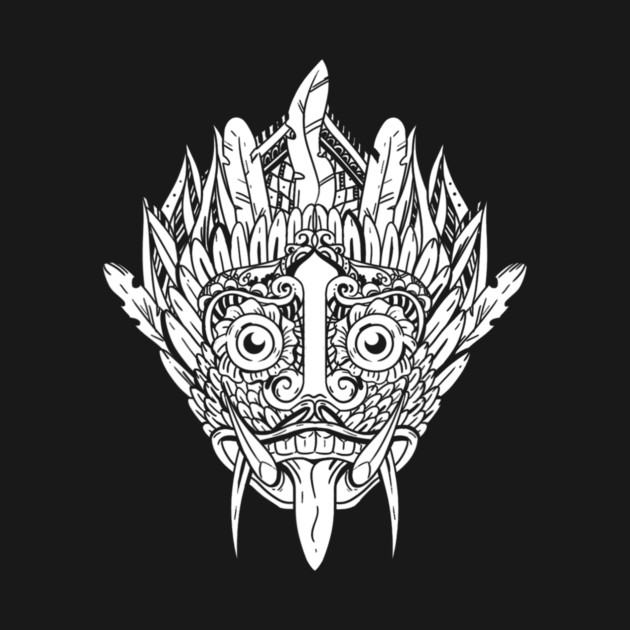 Cute Dragon Inka Maya Aztec Native American Dragon Mask Tattoo Design ...