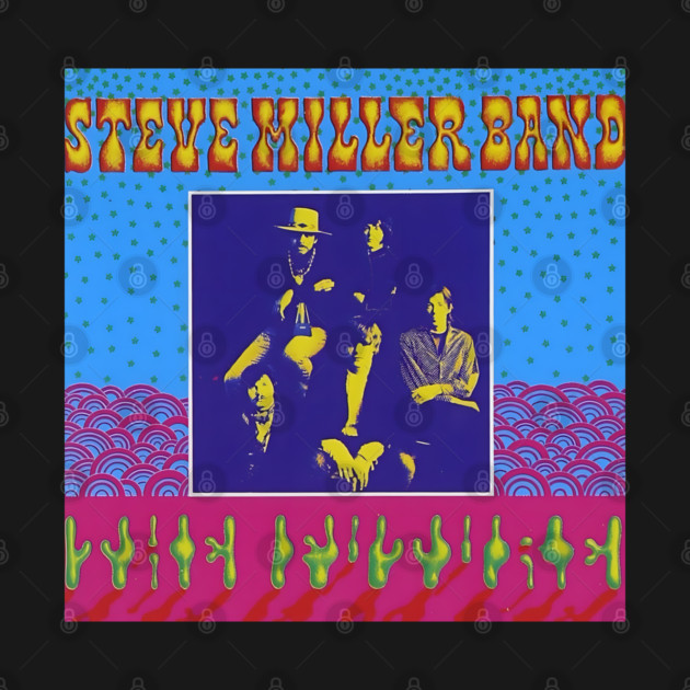 Steve Miller Band Album Children of the Future - Steve Miller - T-Shirt ...