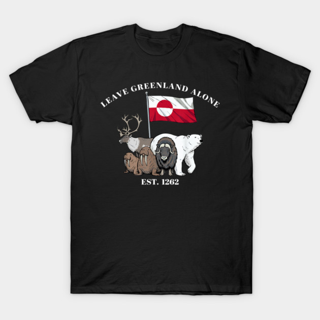 Leave Greenland Alone Est 1262 Arctic Pride Graphic - Greenland Pride ...