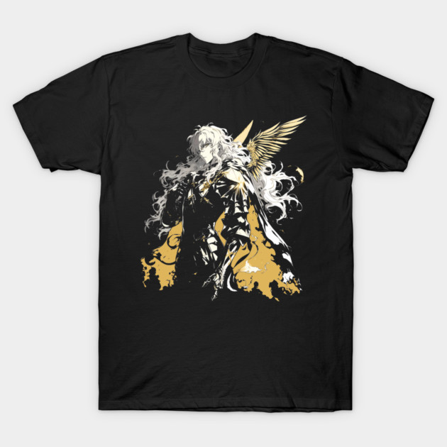 Griffith Fan Art with Golden Wings - Griffith - T-Shirt | TeePublic