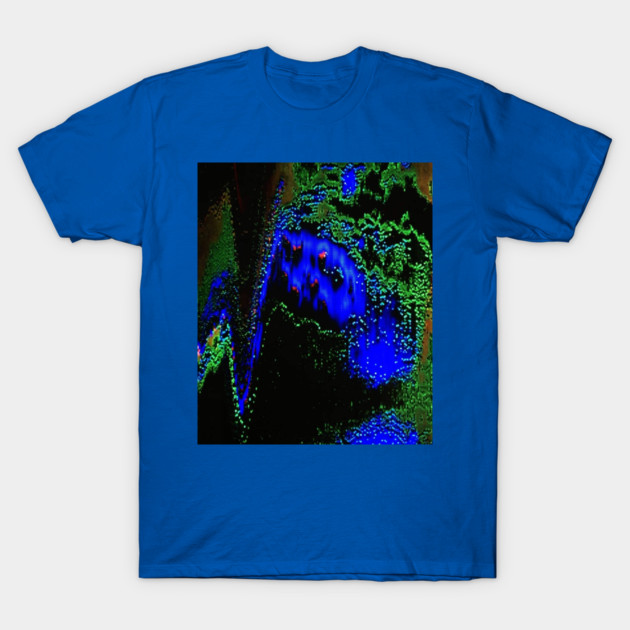 Neural Phantoms in the Static - Glitch Aesthetic - T-Shirt | TeePublic