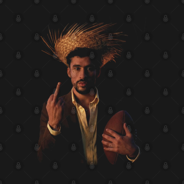 bad-bunny-middle-finger - Bad Bunny - T-Shirt | TeePublic