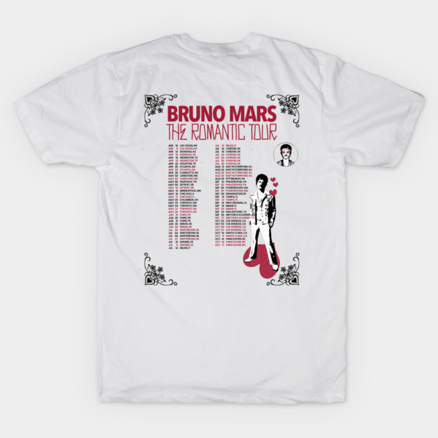 Bruno-Mars-Tour-2026 - Bruno Mars Tour 2026 - T-Shirt | TeePublic