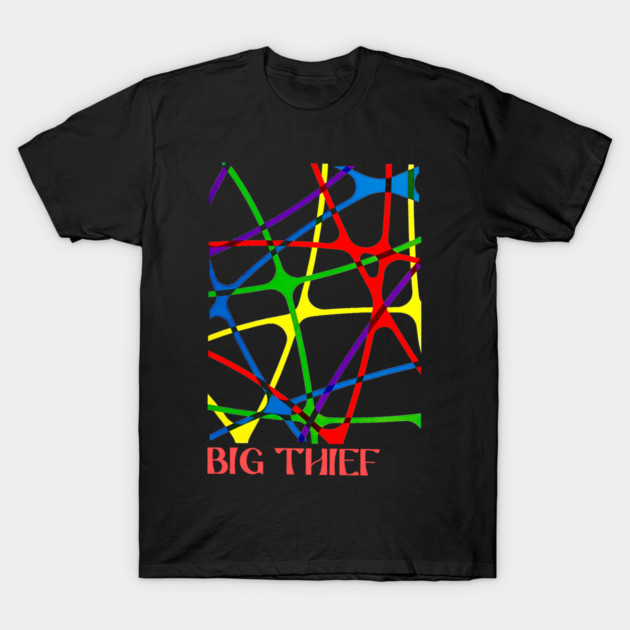 Abstract Art Band Indie Folk - Big Thief - T-Shirt | TeePublic
