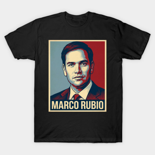 Marco Rubio Hope Style Retro Poster Art - Marco Rubio - T-Shirt | TeePublic