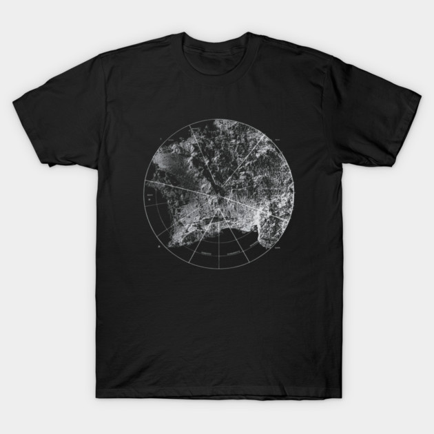 o Art Geography Space Science - Vintage Topographic Art - T-Shirt ...