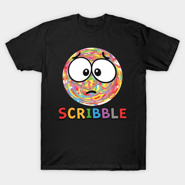 Scribble Art - Scribble - T-Shirt | TeePublic