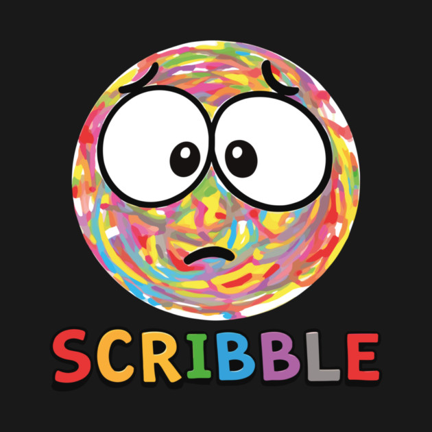 Scribble Art - Scribble - T-Shirt | TeePublic