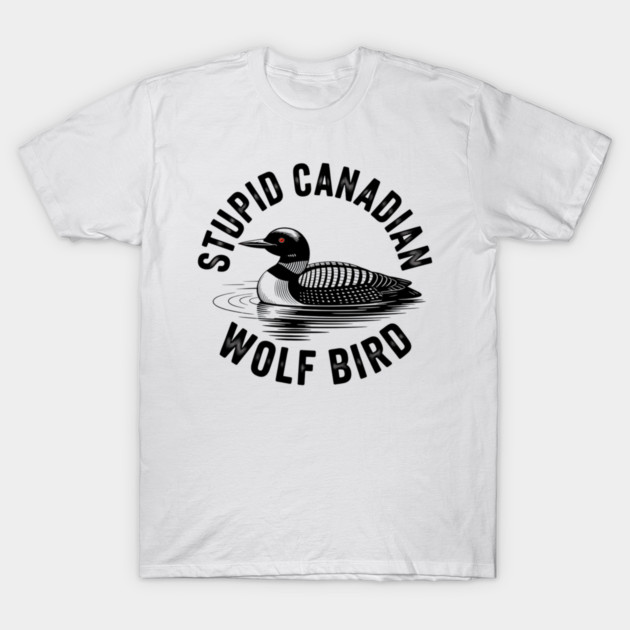 Stupid Canadian Wolf Bird Absurd Animal Meme T00553 - Heated Rivalry ...