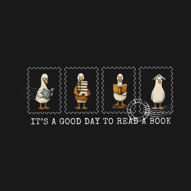 Stamp It's A Good Day To Read A Book Silly Goose Reading - Stamp Its A ...
