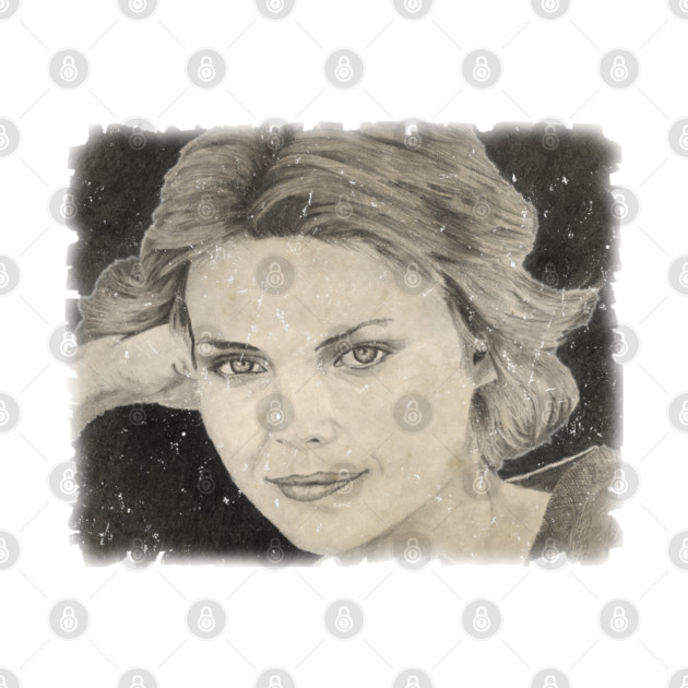 Michelle Pfeiffer Realistic Drawing - Michelle Pfeiffer - T-Shirt ...