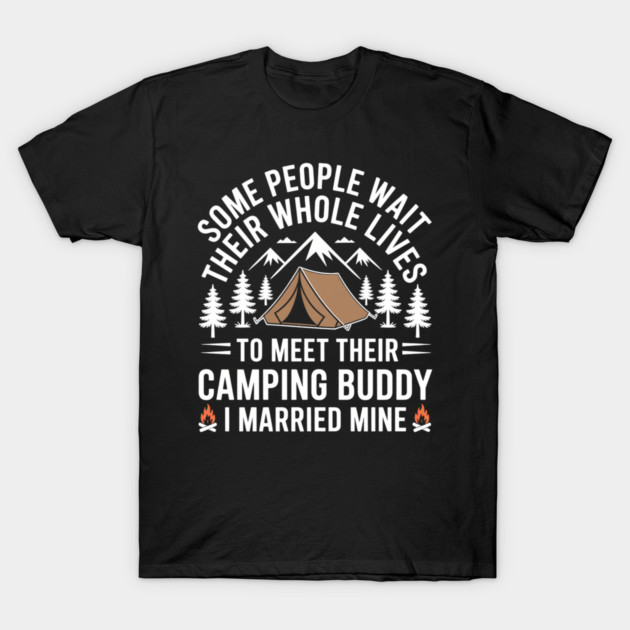 Cool Camping Funny Husband Wife - Cool Camping Funny Husband Wife - T ...