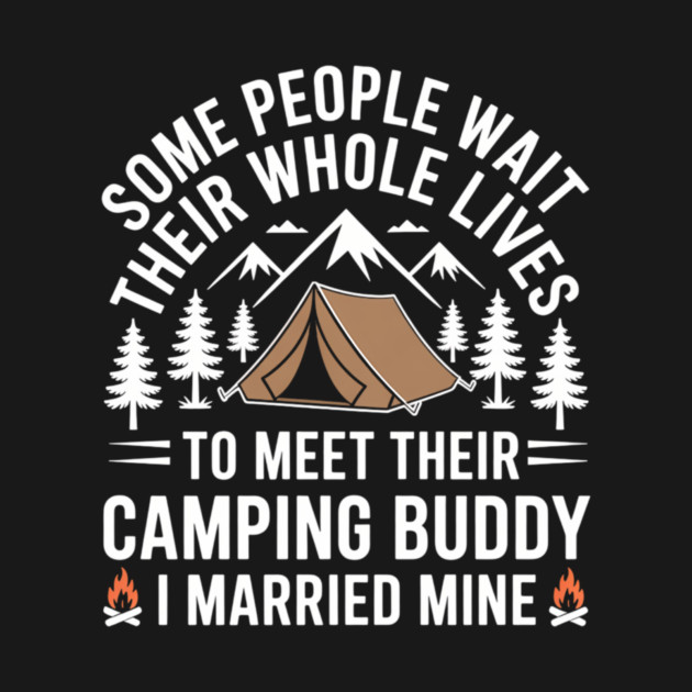 Cool Camping Funny Husband Wife - Cool Camping Funny Husband Wife - T ...
