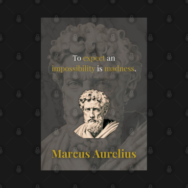 Marcus Aurelius Quote on Reason and Reality - Stoicism - T-Shirt ...