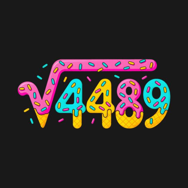 67 Ice Cream Drip Square Root 4489 Slang Math Teacher - Meme Math ...